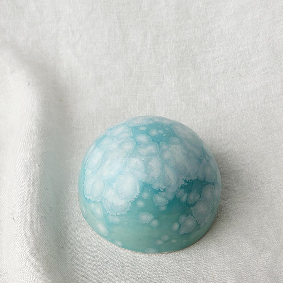 Ceramic Dome Celadon Bloom – Sam Mayell Ceramics