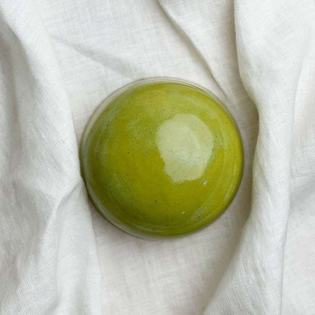 Ceramic Dome Green Opal – Sam Mayell Ceramics