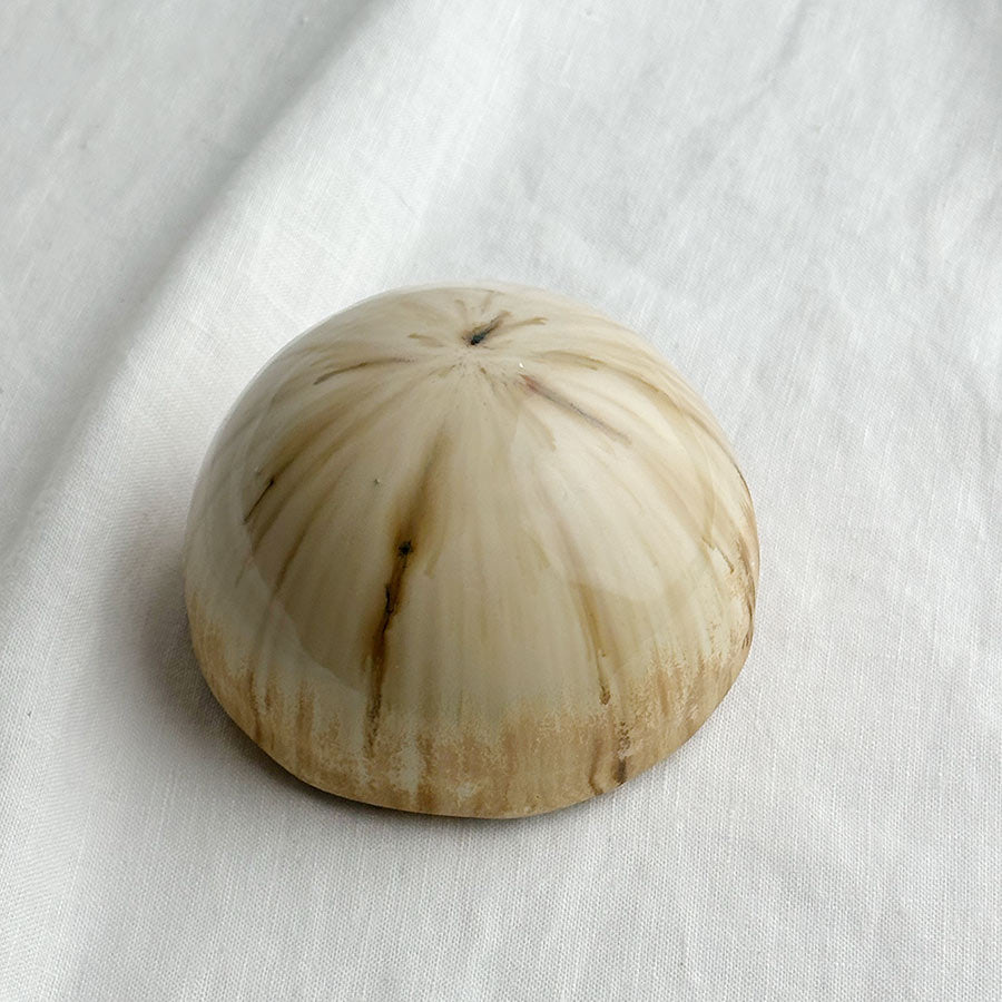 Ceramic Dome Pale Timber – Sam Mayell Ceramics
